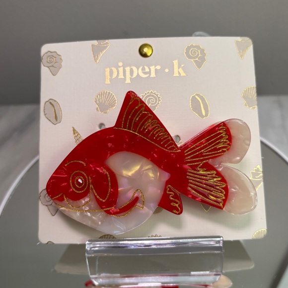 Piper K | Accessories | Piper K Goldfish Hair Clip Nwt | Poshmark